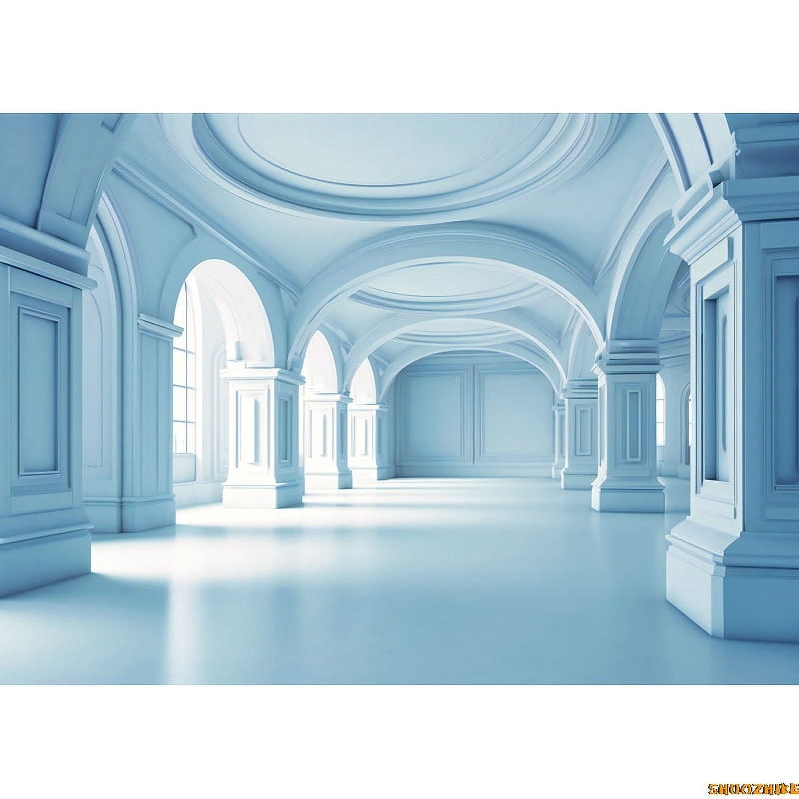 Empty Room Classic Interior Wall With Mouldings Photography Backdrops ...
