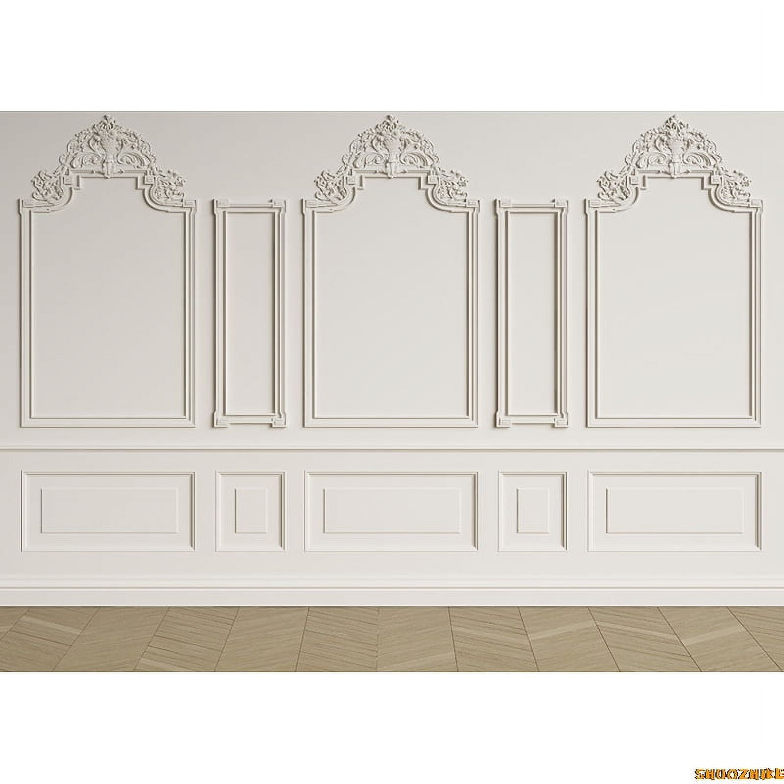 Empty Room Classic Interior Wall With Mouldings Photography Backdrops ...