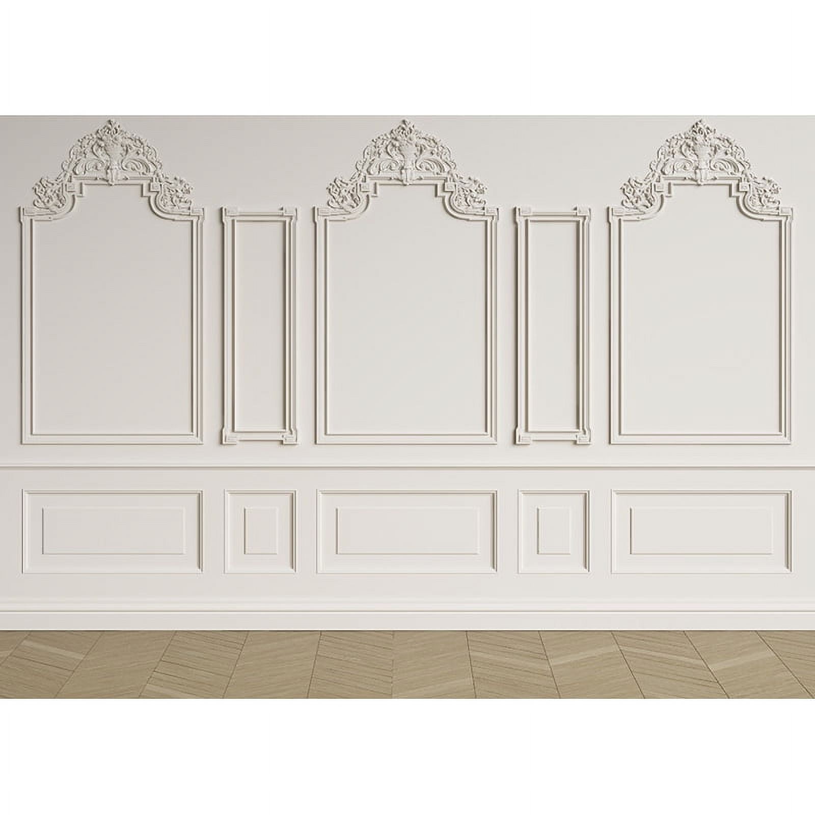 Empty Room Classic Interior Wall With Mouldings Photography Backdrops ...