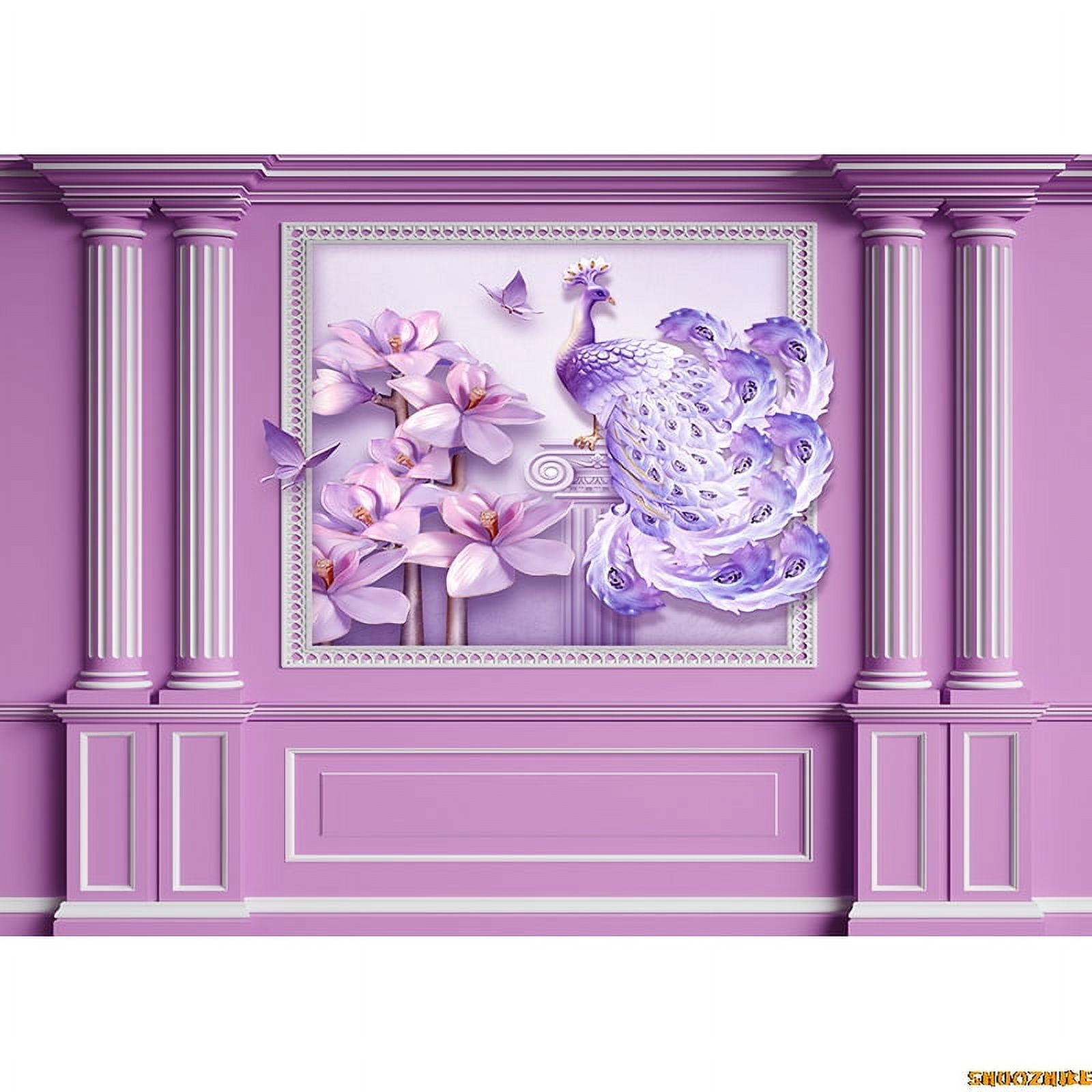 Empty Room Classic Interior Wall With Mouldings Photography Backdrops ...