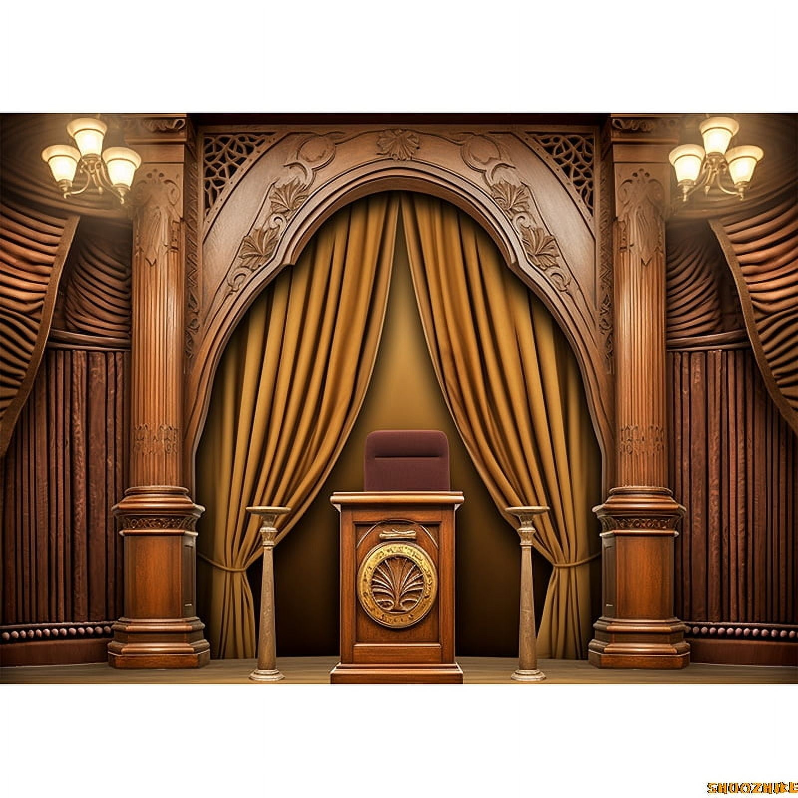 Empty Room Classic Interior Wall With Mouldings Photography Backdrops ...