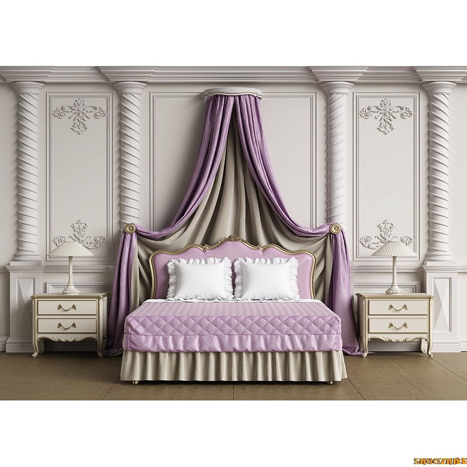 Empty Room Classic Interior Wall With Mouldings Photography Backdrops ...