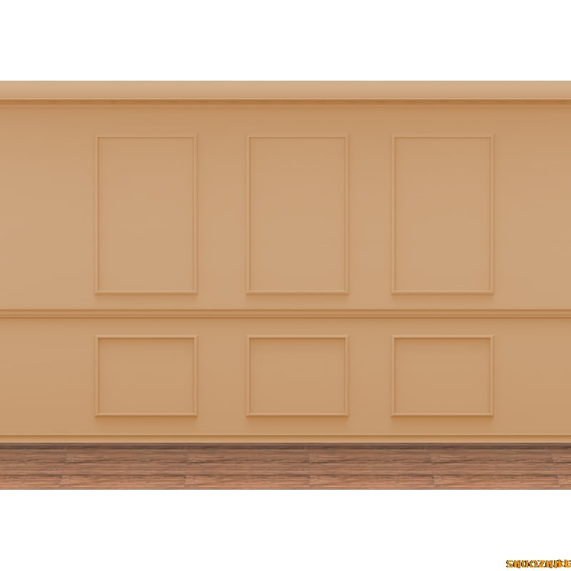 Empty Room Classic Interior Wall With Mouldings Photography Backdrops ...