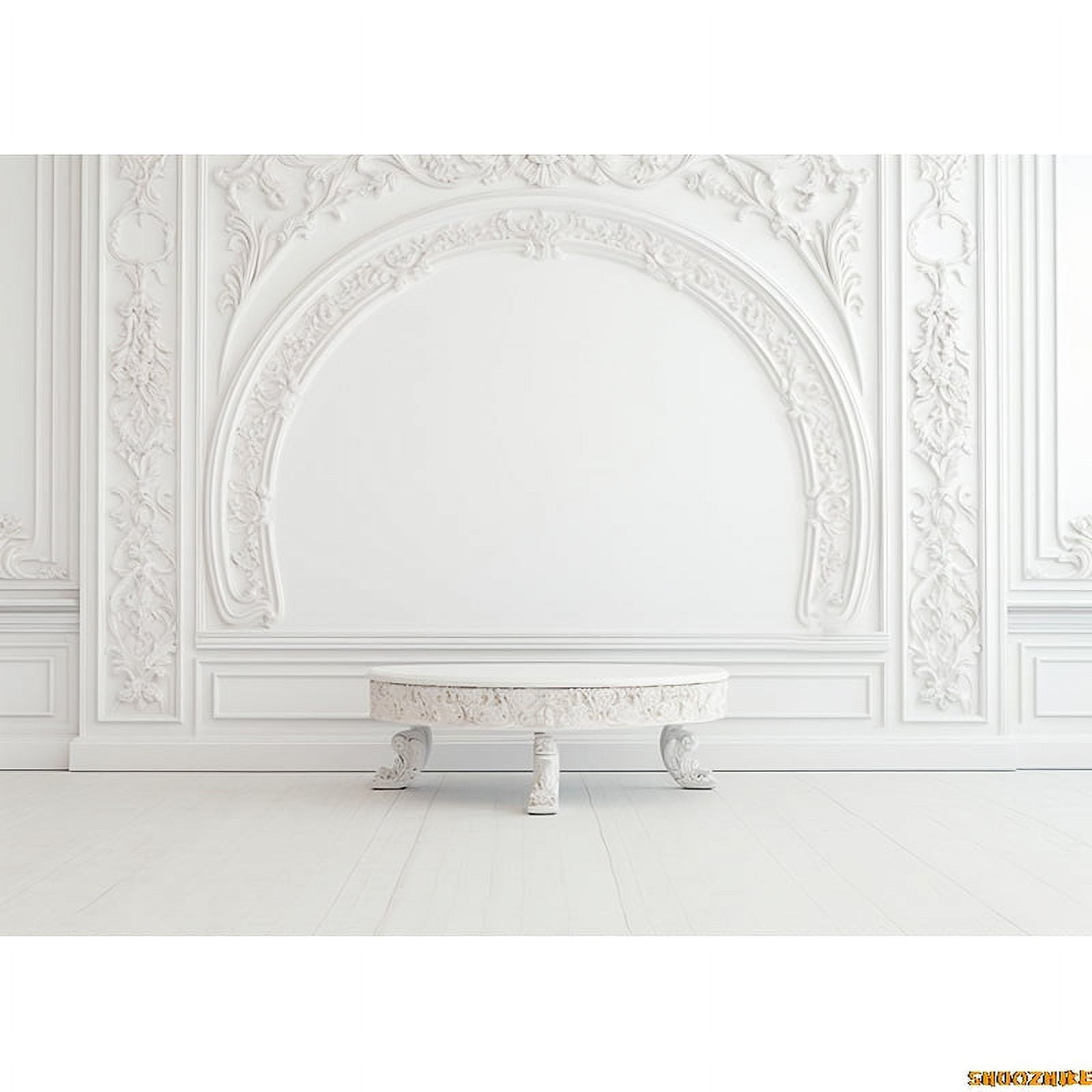 Empty Room Classic Interior Wall With Mouldings Photography Backdrops ...