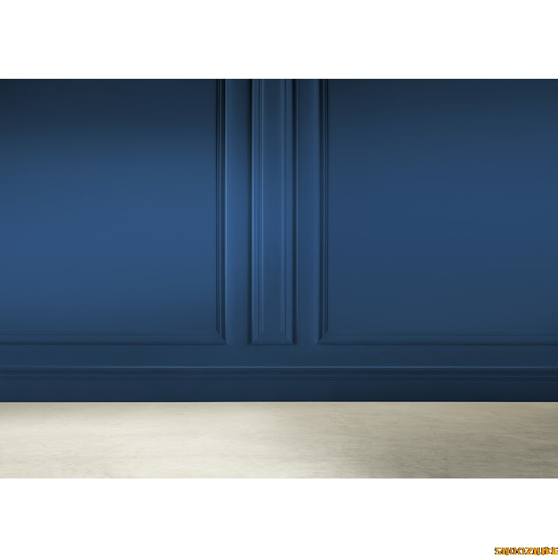 Empty Room Classic Interior Wall With Ornated Mouldings Photography ...