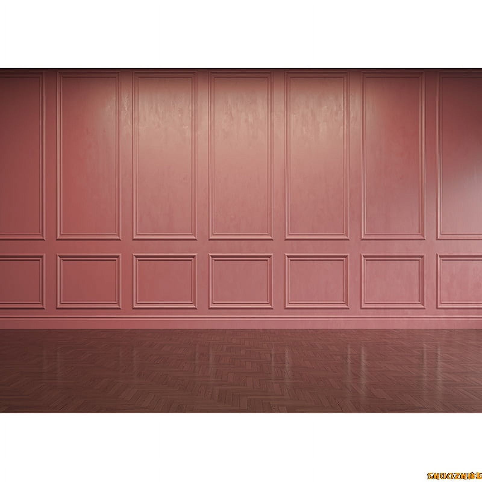 Empty Room Corridor Wedding Stage Red Light Photography Backdrops Props ...