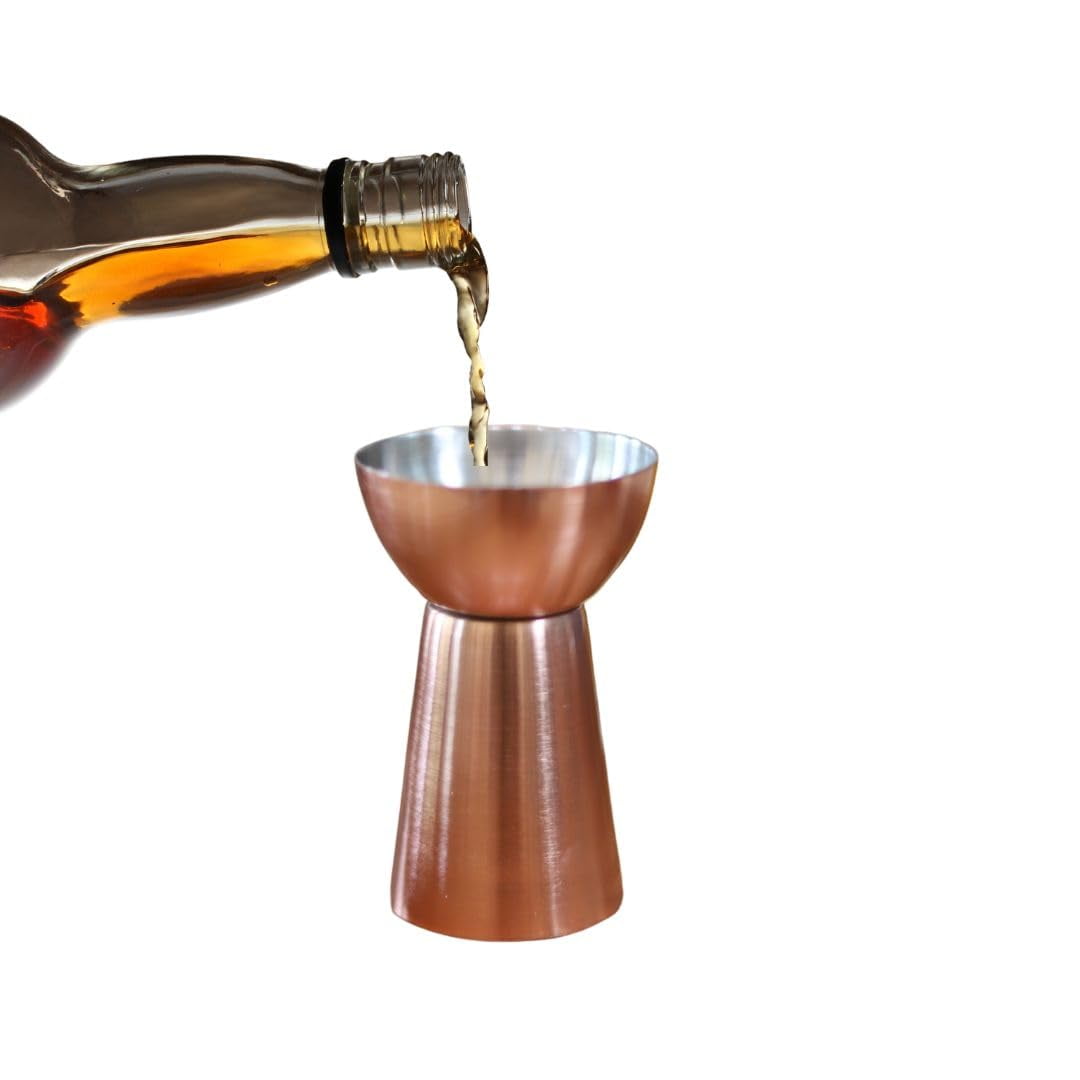 The Empty Space Stainless Steel Peg Measurer 50 25ml Cocktail Jigger ...