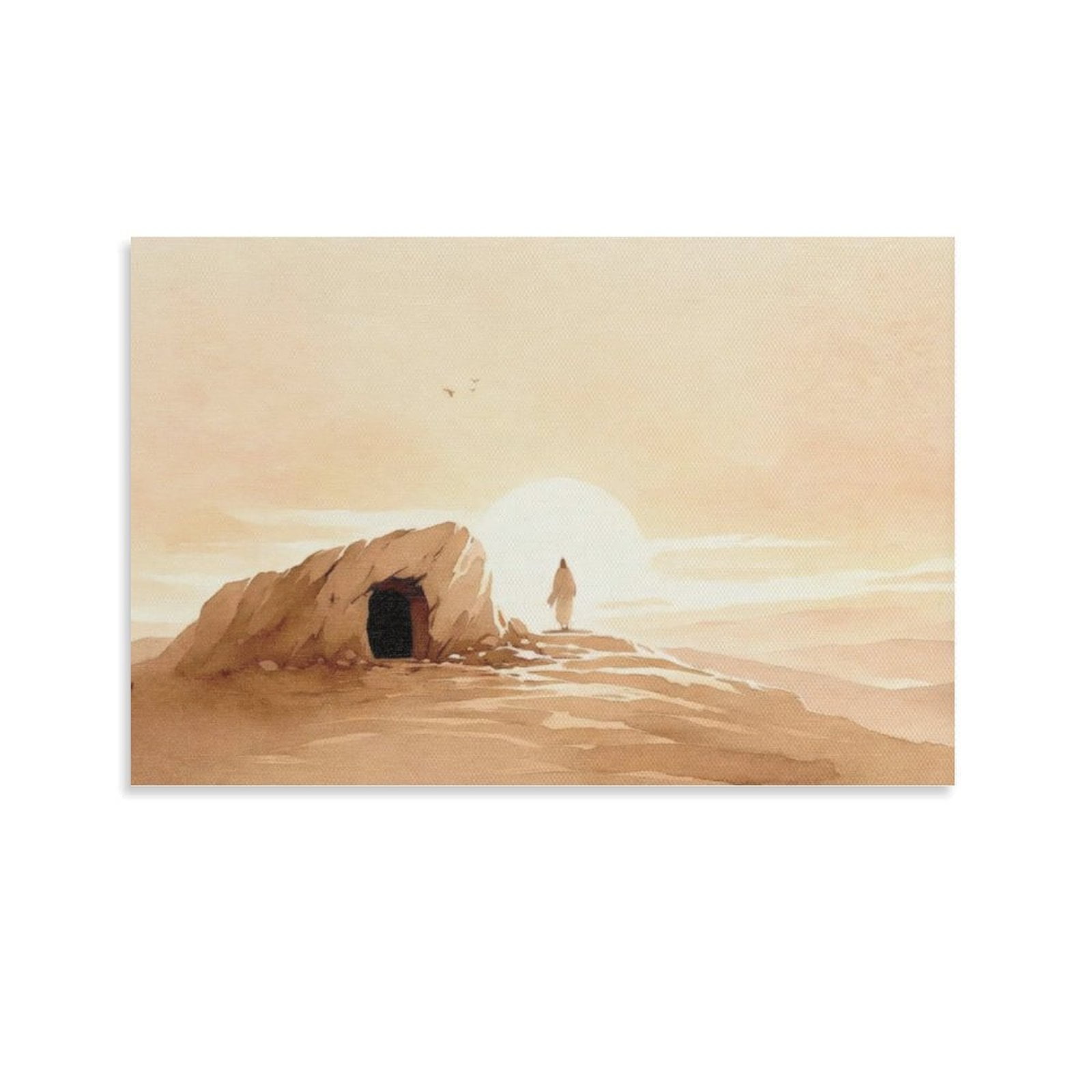 Empty Tomb. Christian Easter Decoration, Jesus Resurrection Poster ...