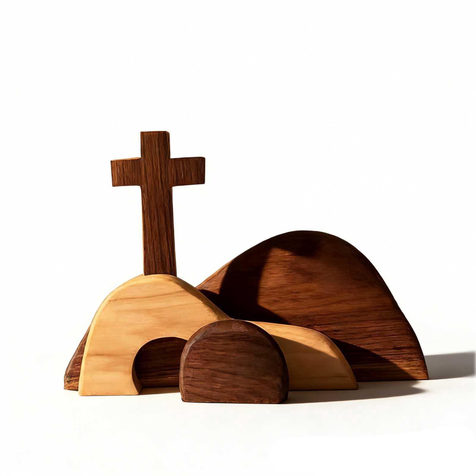 Empty Tomb Easter Decorations, Handcrafted Wooden Easter Resurrection ...