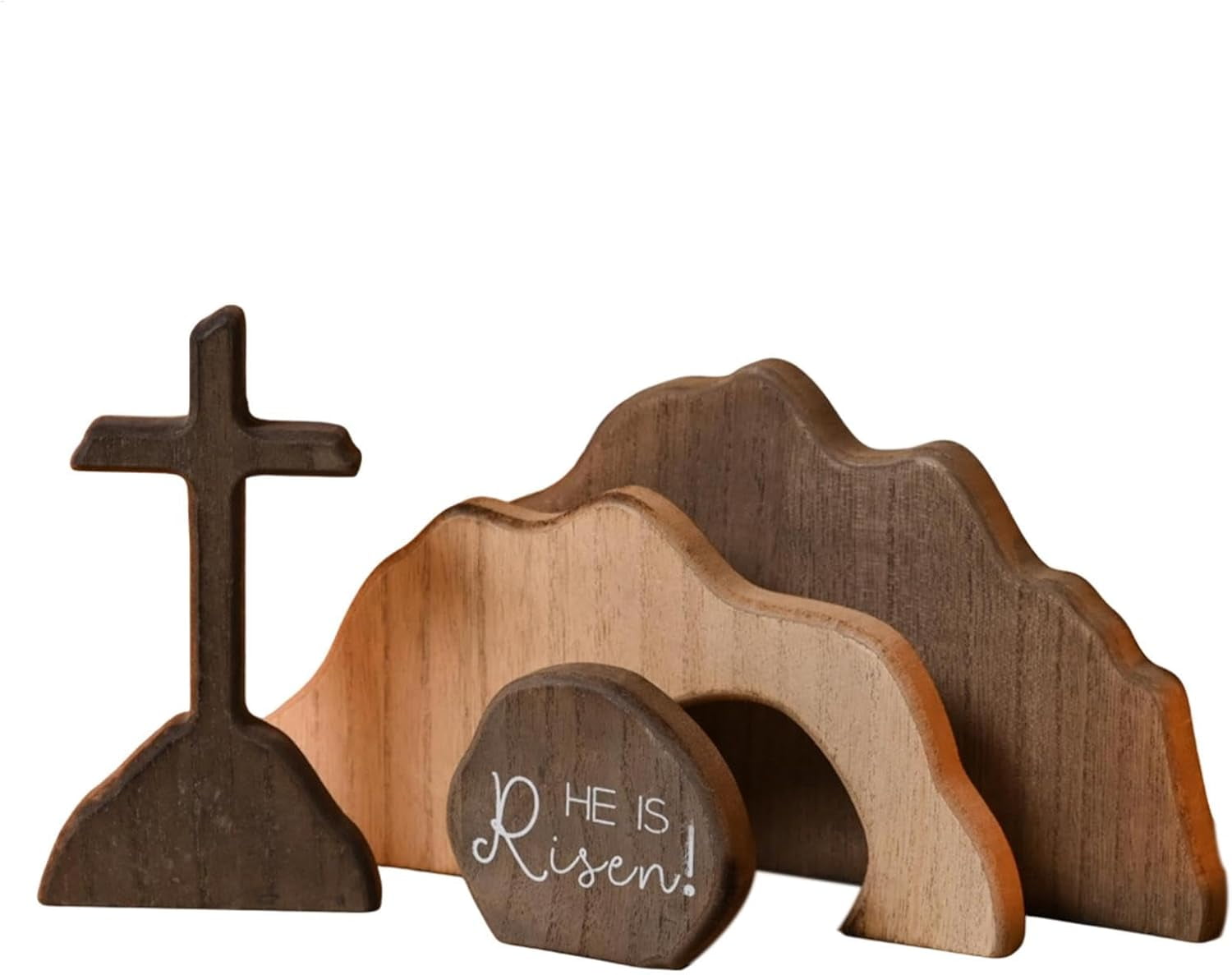 Empty Tomb Easter Scene - Easter Resurrection Scene Set, Tiered Tray ...