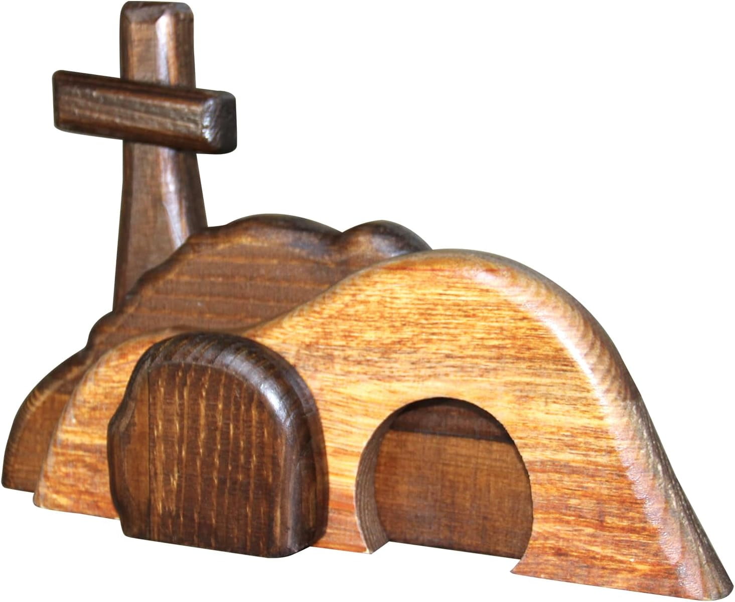 Empty Tomb Easter Scene and Cross, Wooden Empty Tomb Jesus Tomb Easter ...