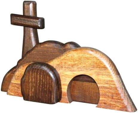 Empty Tomb Easter Scene and , Wooden Empty Tomb Jesus Tomb Easter Tomb ...