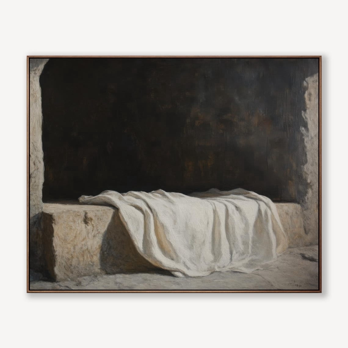 Empty Tomb Of Christ Print Resurrection Morning Christian Wall Art ...