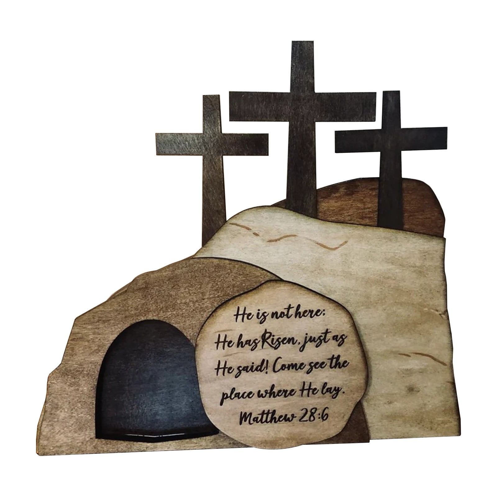 Empty Tomb Represents The Resurrectio Decoration In Easter Scenes ...