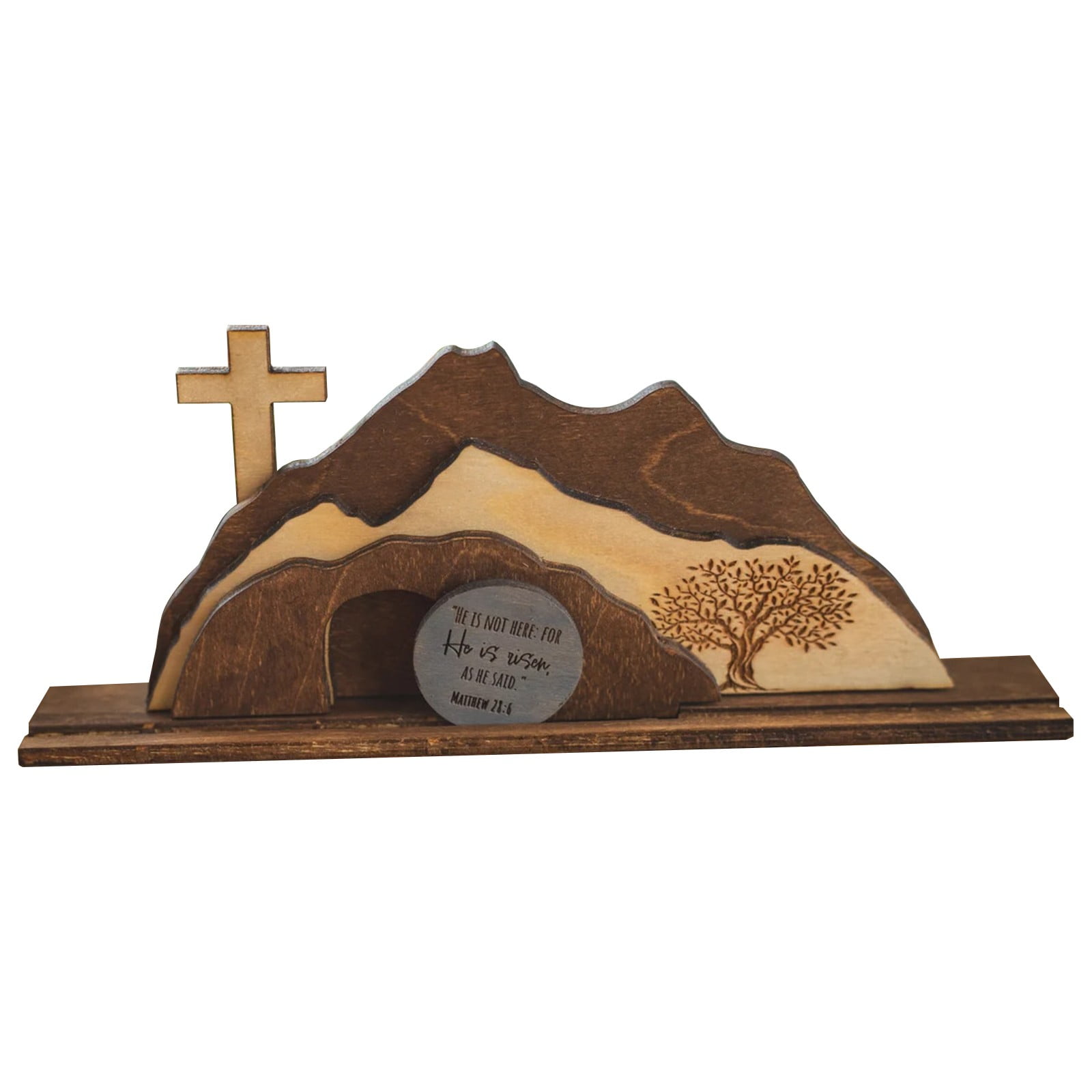 Empty Tomb Represents The Resurrectio Decoration In Easter Scenes ...