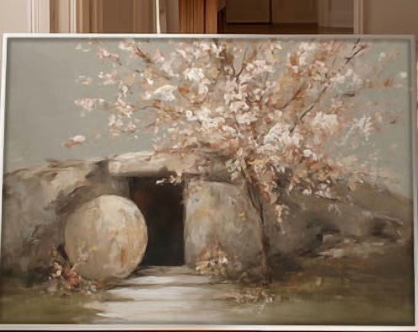 Empty Tomb Resurrection Christian Poster, Poster Home Decor, Poster ...