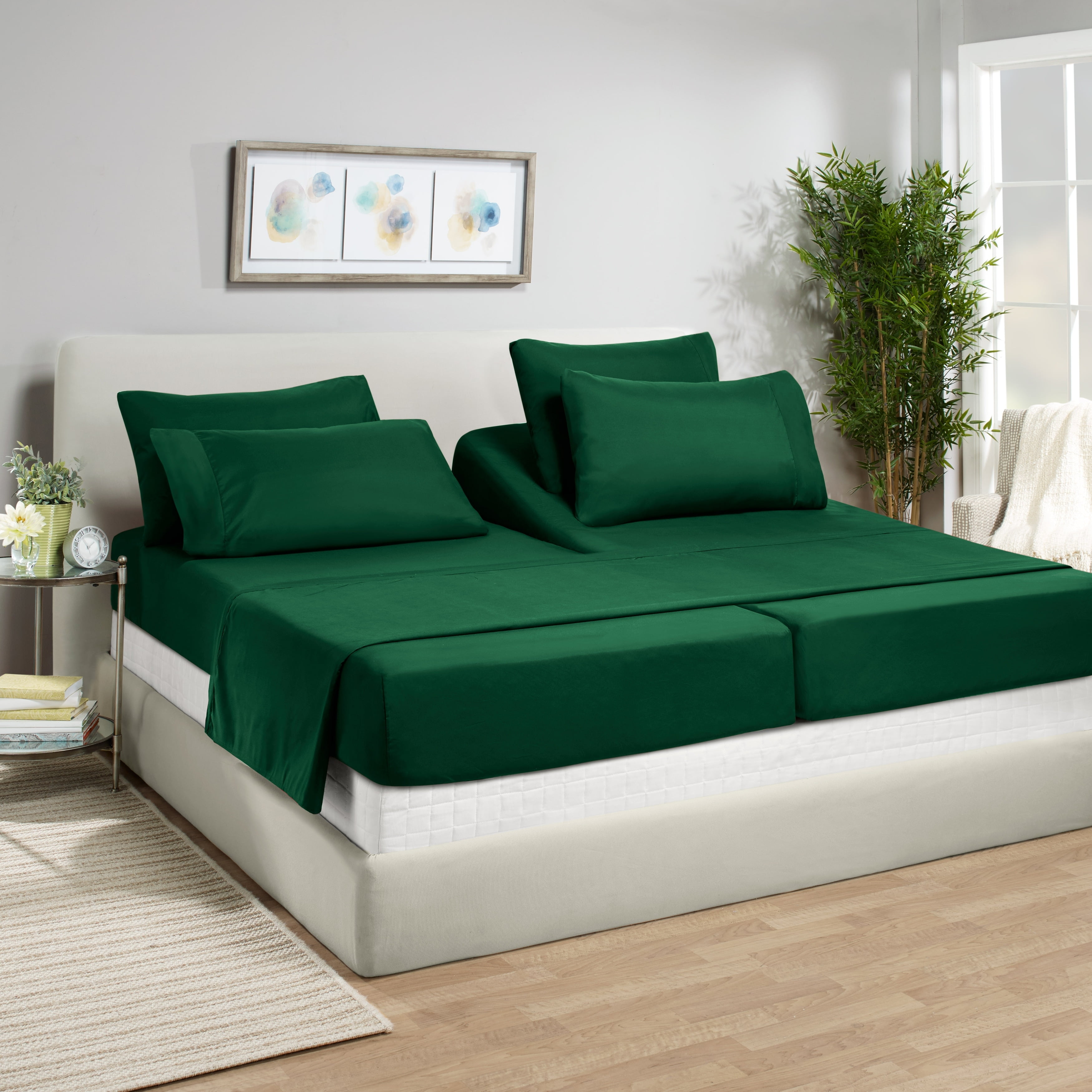 Empyrean Bedding 18"-24" Extra Deep Pocket Sheets Set - Ultra Soft ...