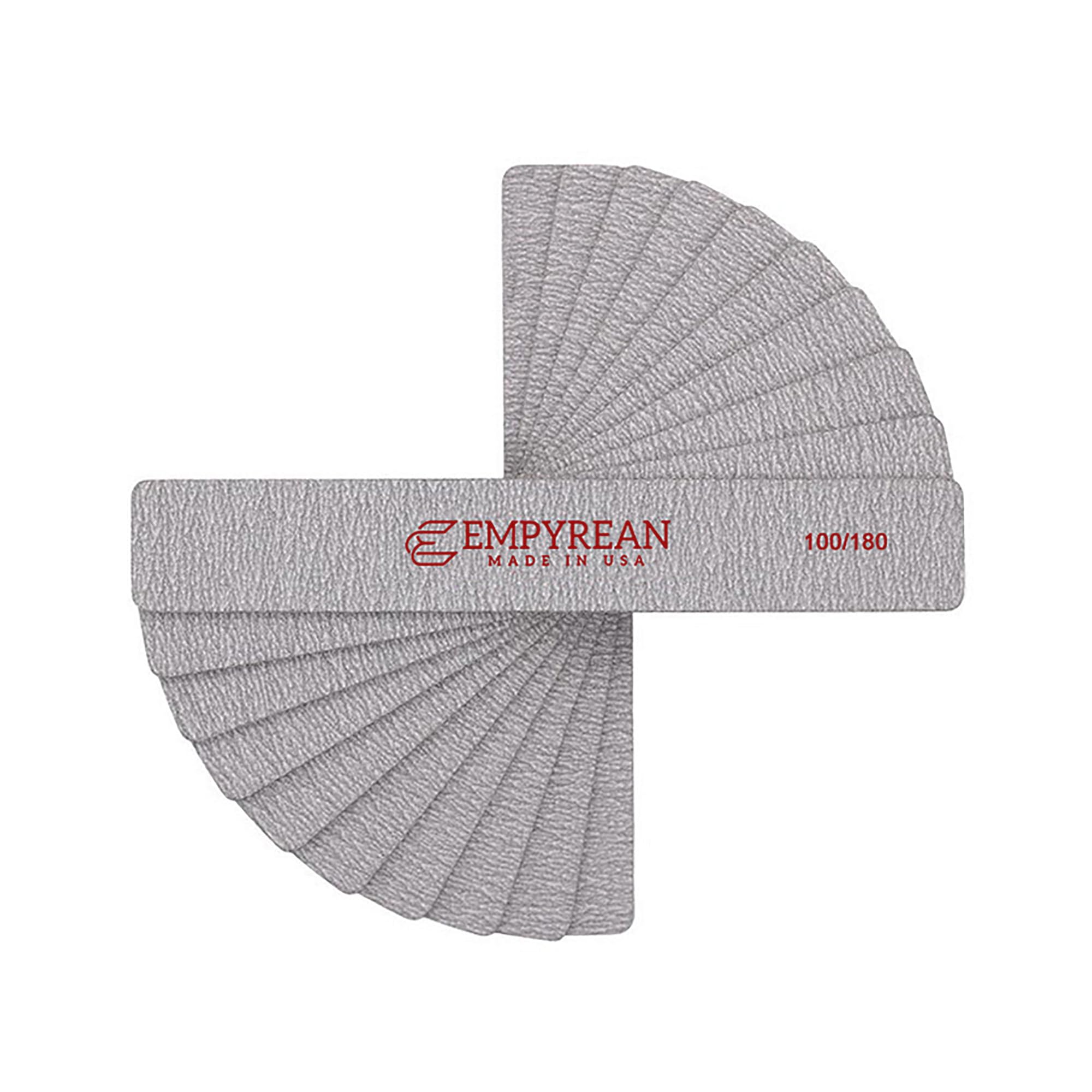 Empyrean Premium Nail Files | Made in USA | Coarse 100/180 Medium ...