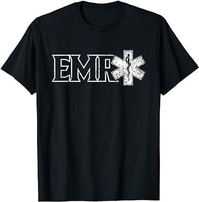 Emr Ambulance Ems Emt Emergency Medical Responder T-Shirt - Walmart.com