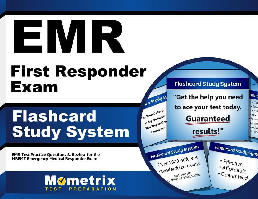 Emr First Responder Exam Flashcard Study System : Emr Test Practice ...
