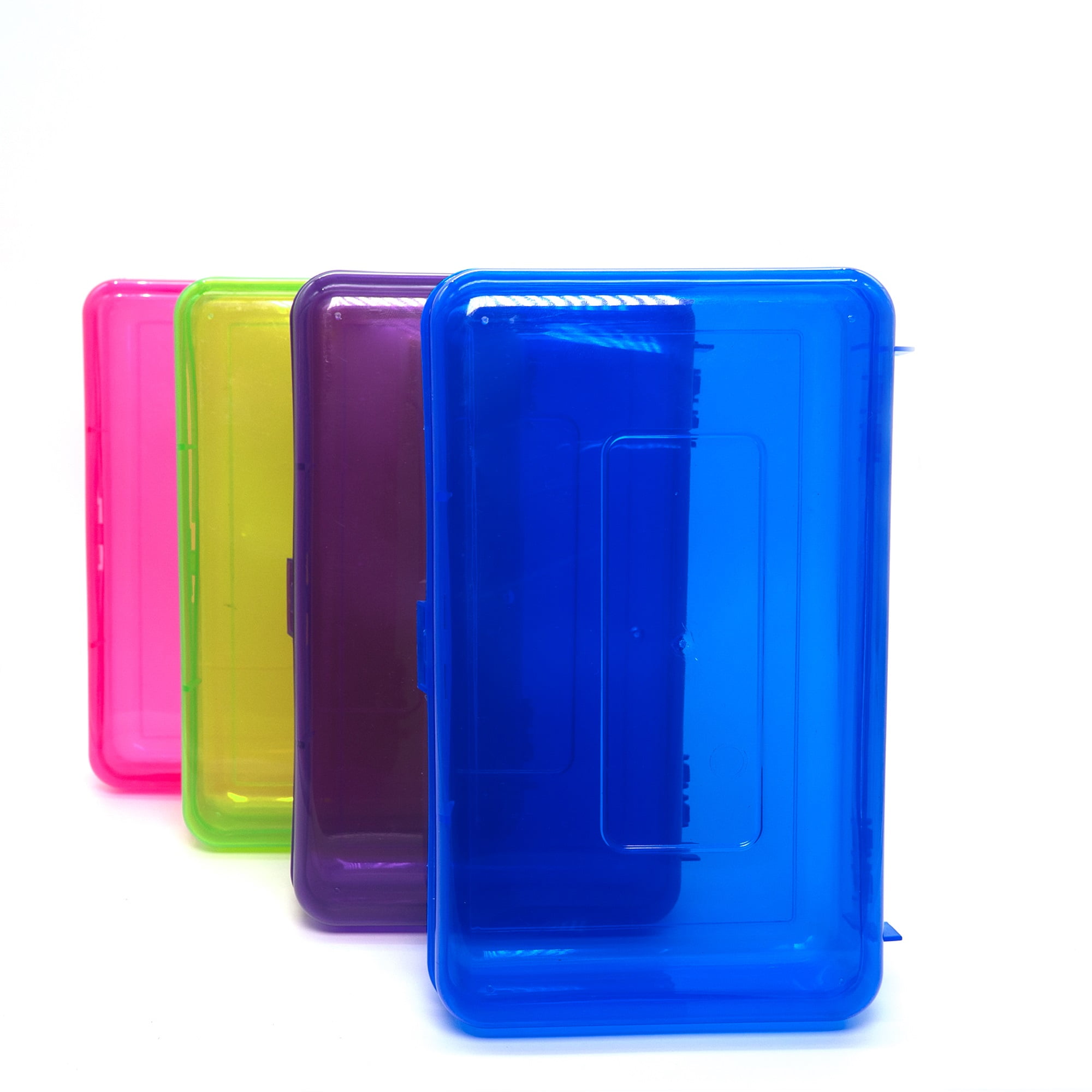 Emraw Bright Color Multi Purpose Pencil Box (Random 12pk) New - Walmart.com