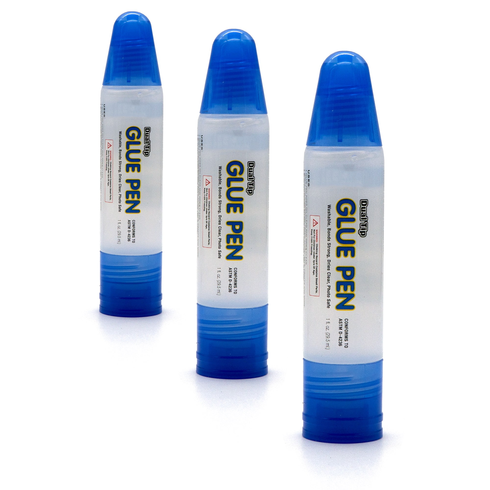 Emraw Multi-Purpose Dual Tip Glue Pen 1 oz. (29.5 Ml) Safe Smooth ...