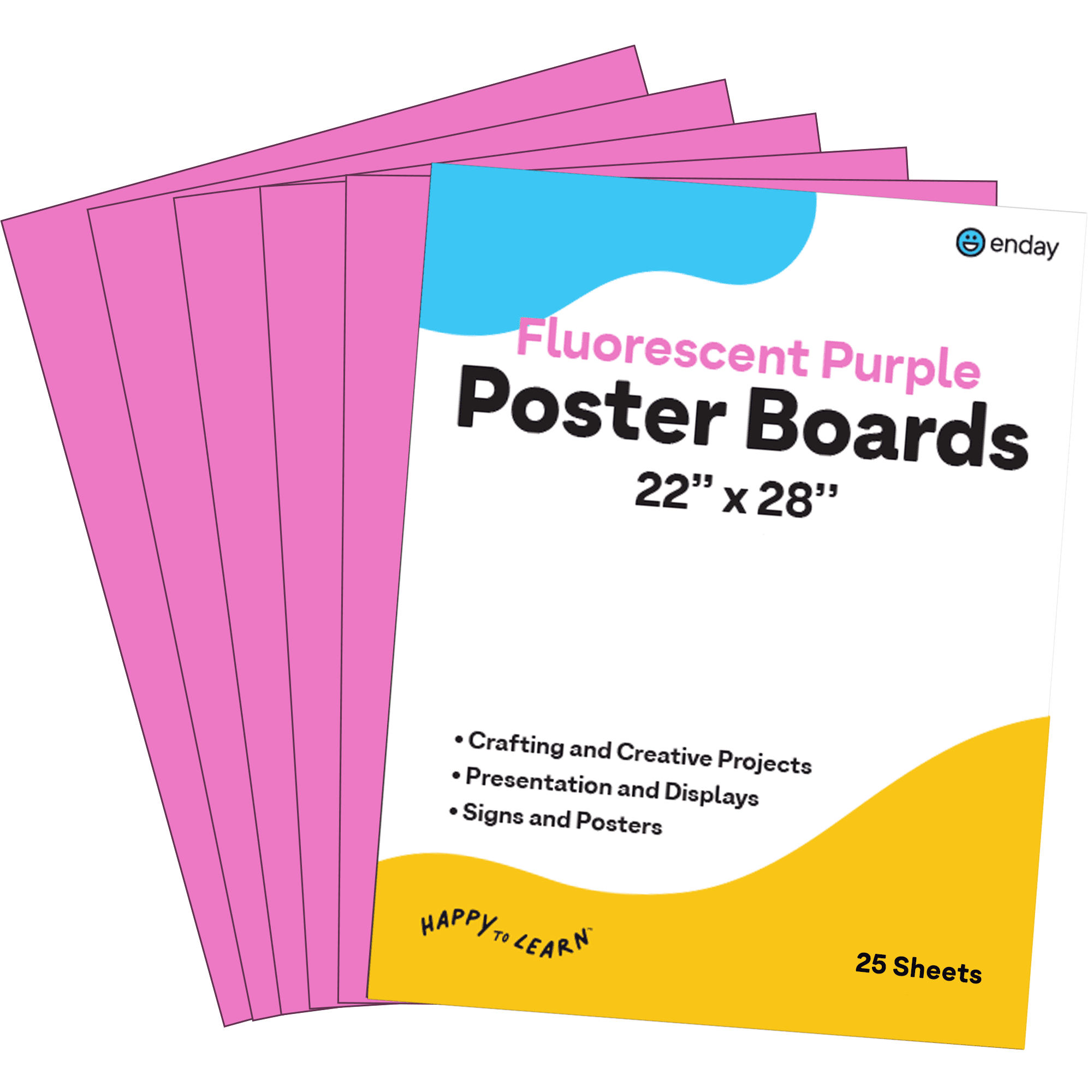 Emraw Poster Board Lightweight Craft Backing Boards for Presentations ...