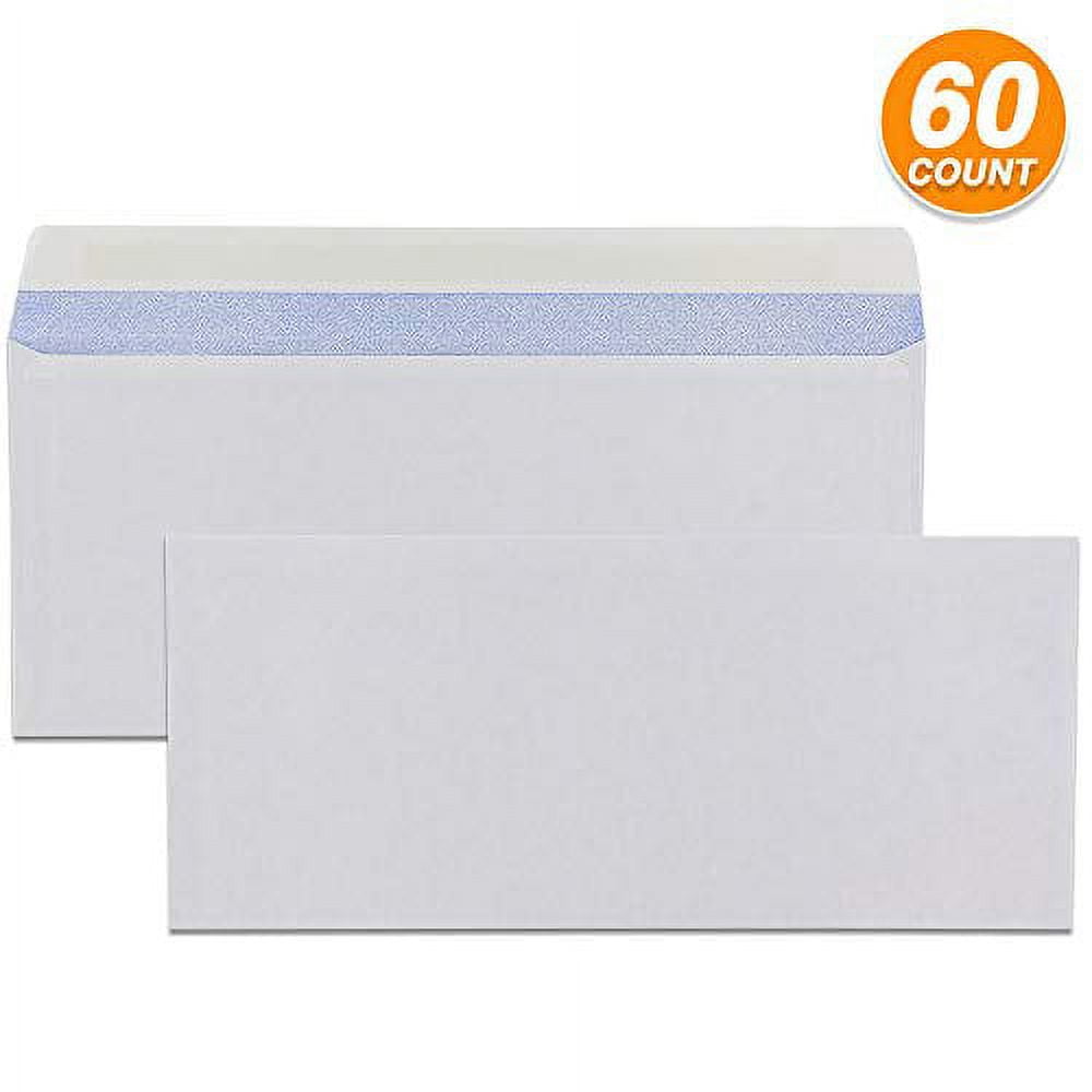 Emraw Security Tinted Self-Seal Envelopes Ultra Strong Quick-Seal ...