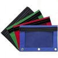 Emraw Zippered Pencil Pouches with 3-Ring Grommet Holes & Quick View ...