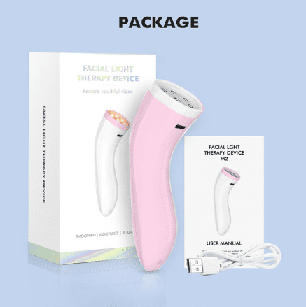 Ems Massager New RF UV Facial Led Red & Blue Acne Spot Treatment Home ...