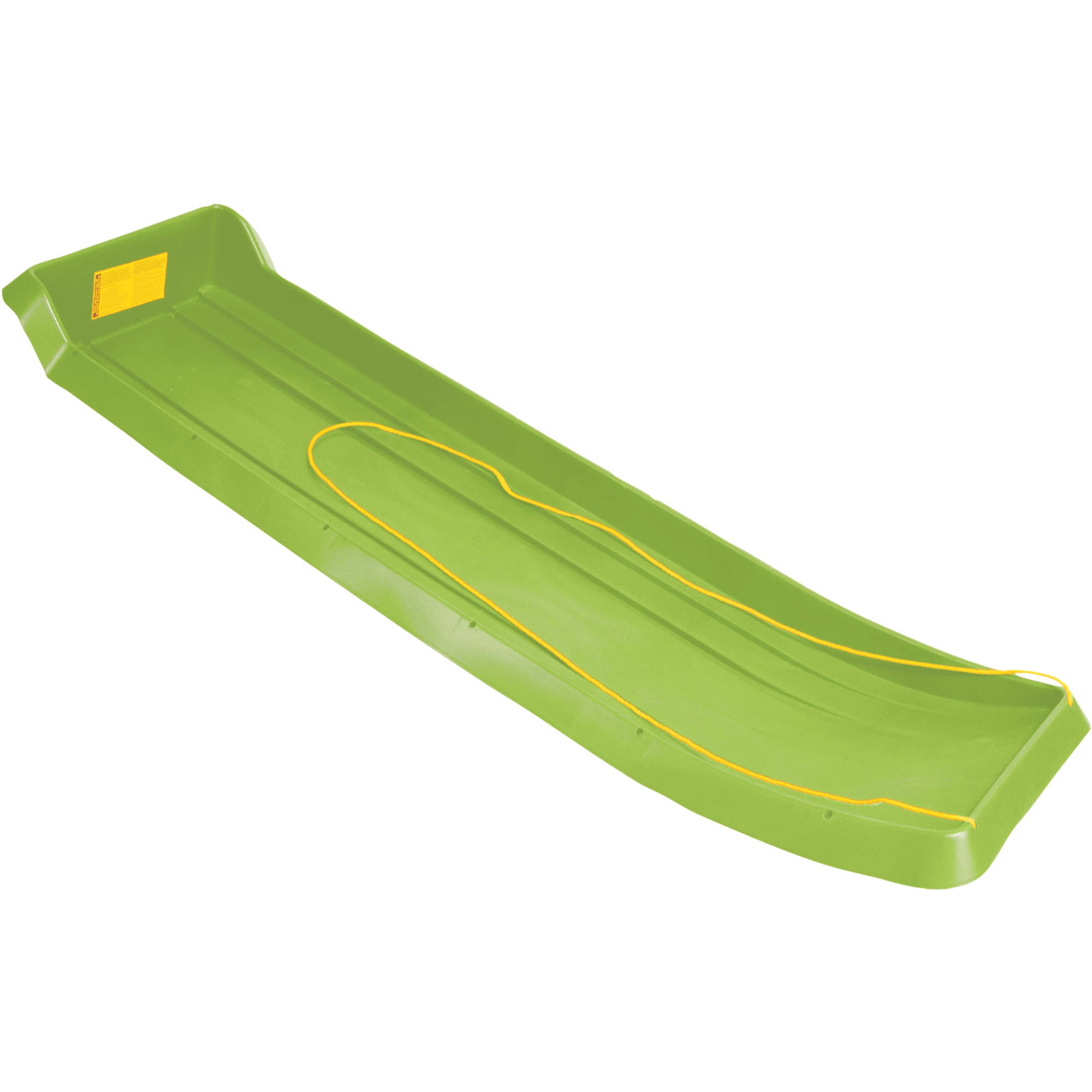 Emsco Group ESP 66 in. Neon Lime Toboggan Sled for Four Riders ...
