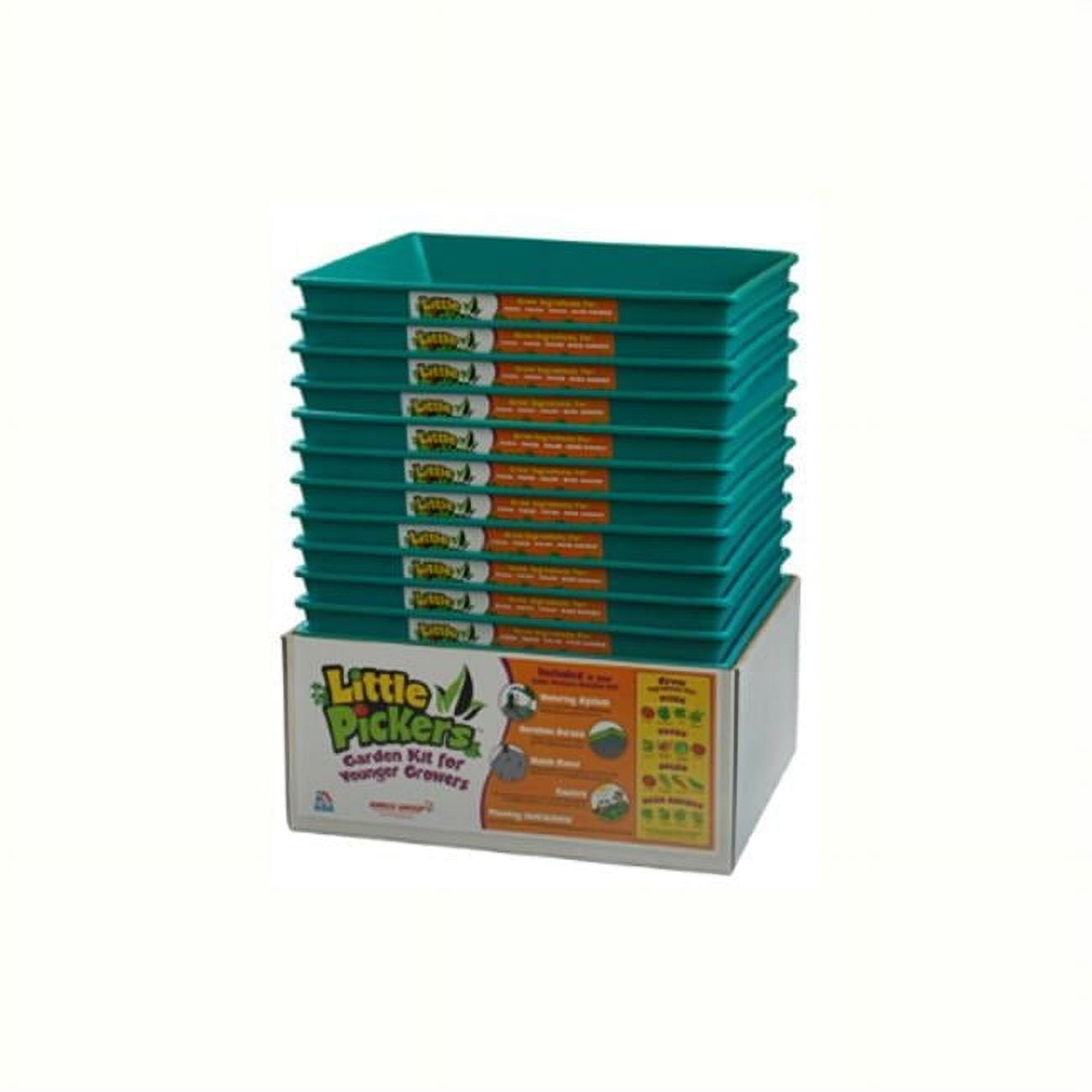 EmscoGroup Little Pickers Grow Box - Lime Green Child-Sized - Walmart.com