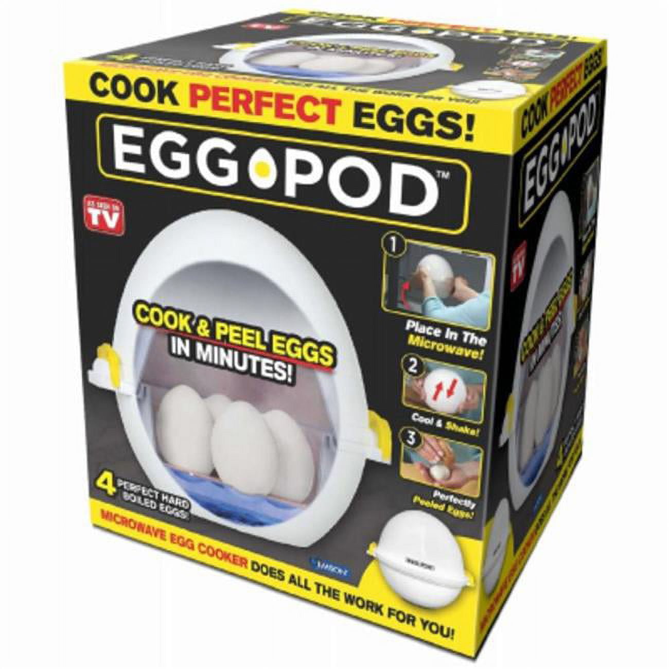 Emson Div of E. Mishon Egg Pod Microwaveable Cooker - Walmart.com