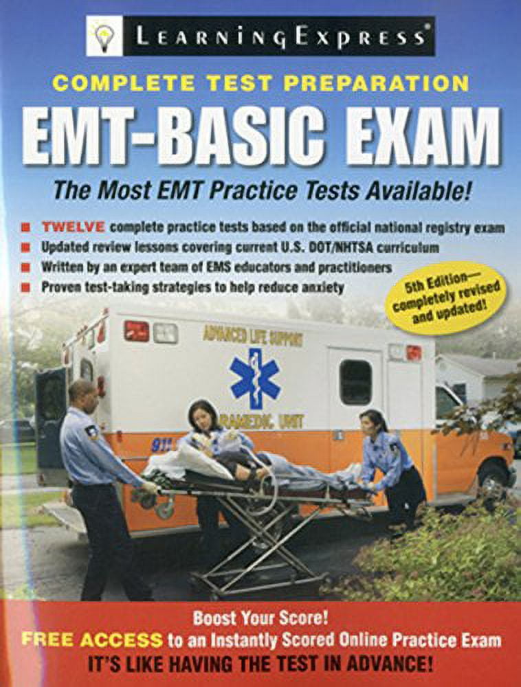 Emt--Basic Exam (Paperback) by Learningexpress LLC - Walmart.com