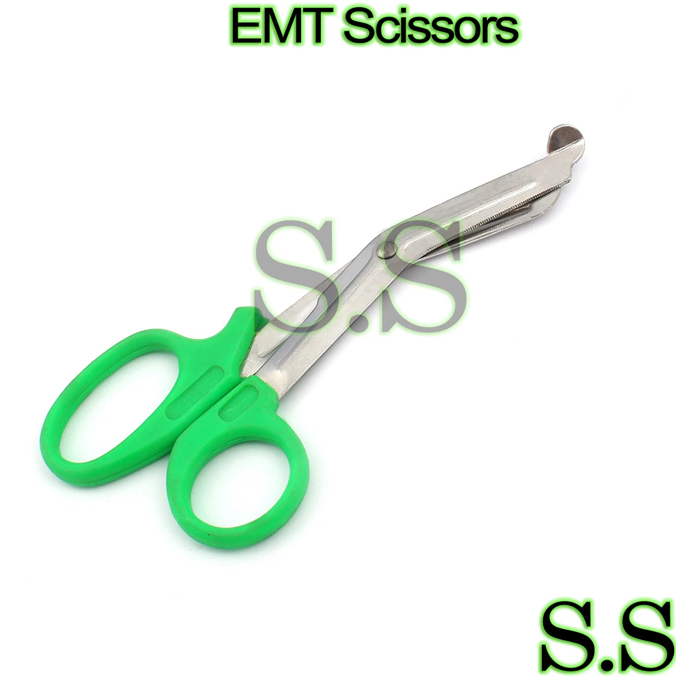 Emt Utility Scissors Shears 5.5" Green Colored New Bran - Walmart.com