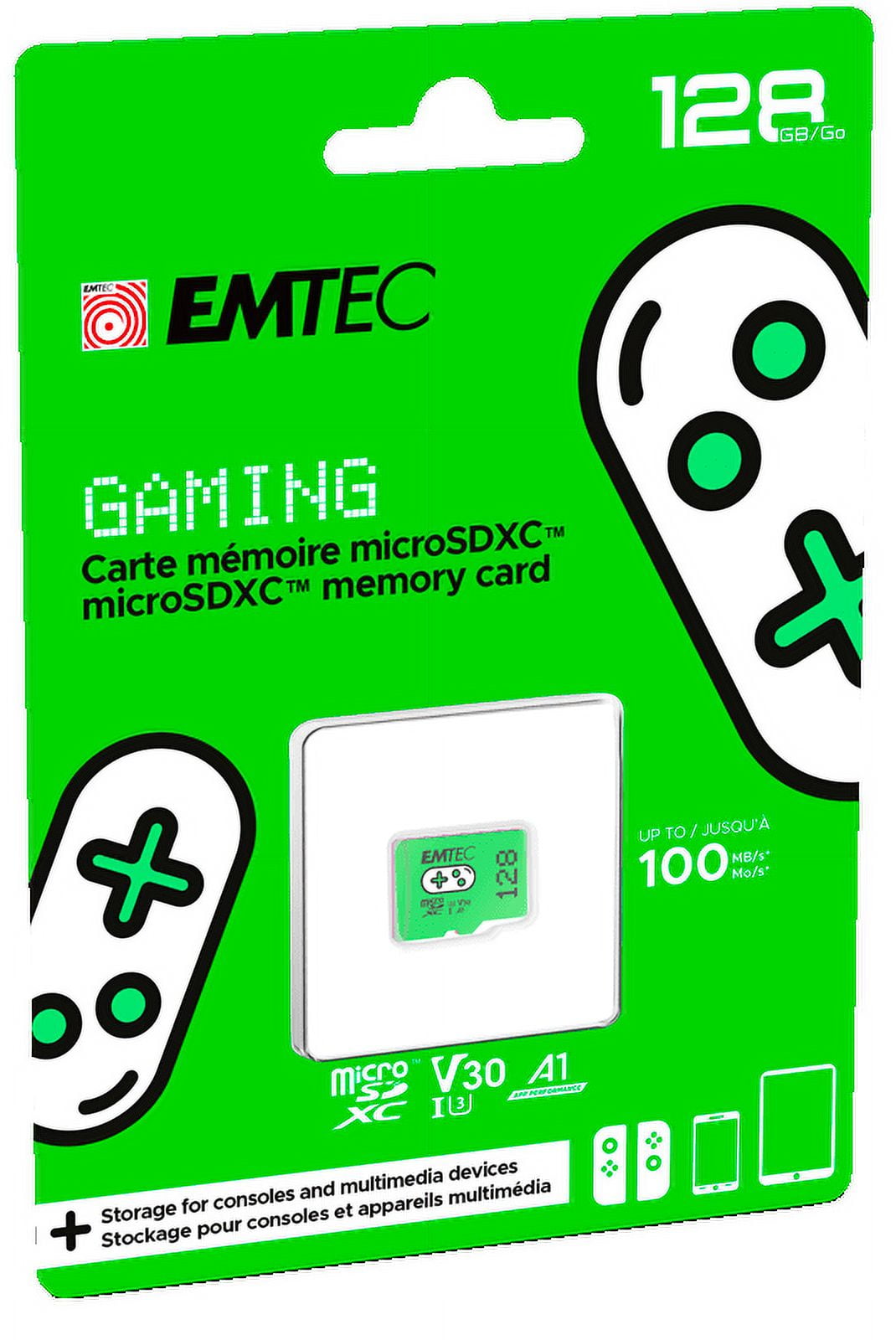 Emtec 128GB Gaming MicroSD Card - Walmart.com