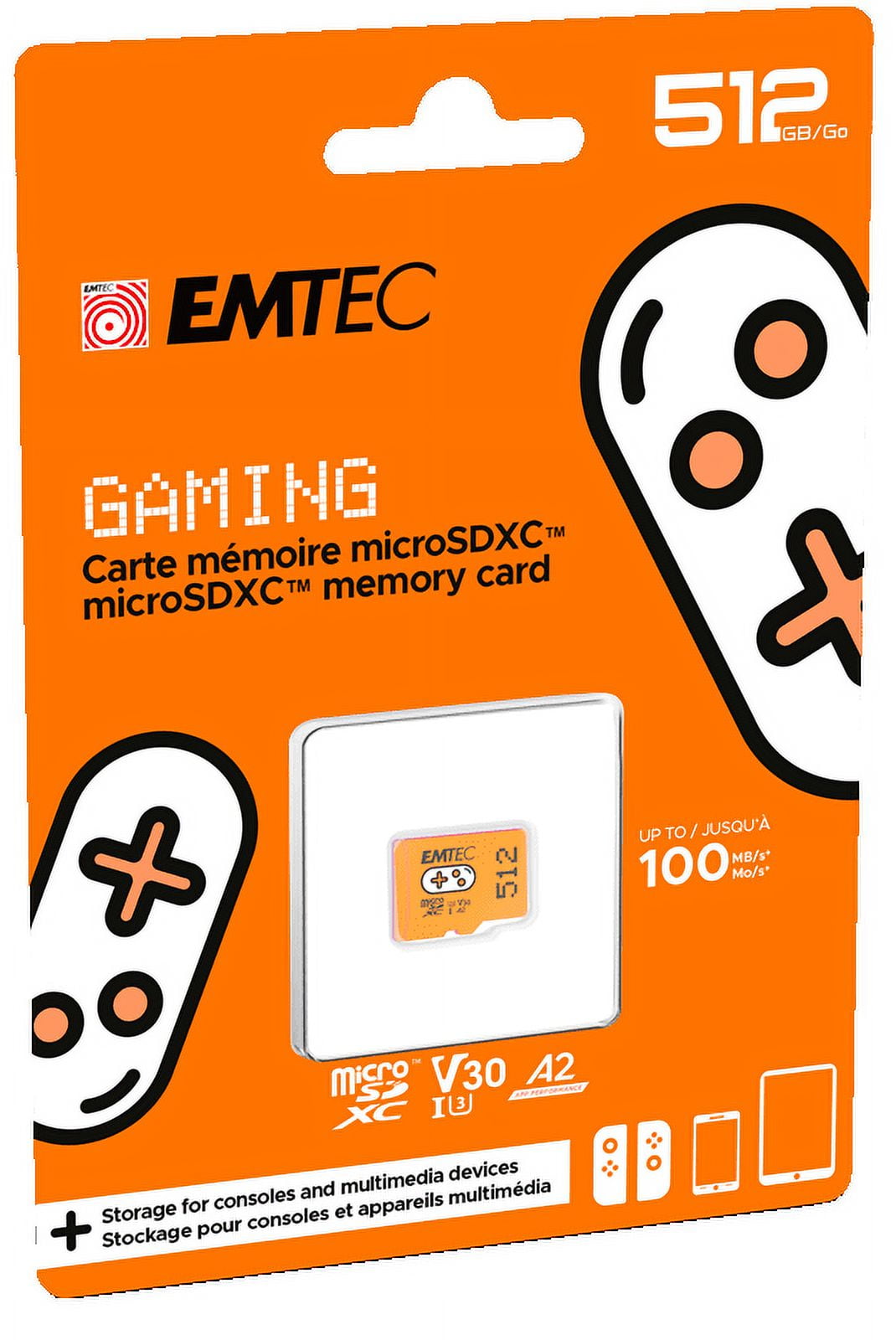 Emtec 512GB Gaming MicroSD Card - Walmart.com