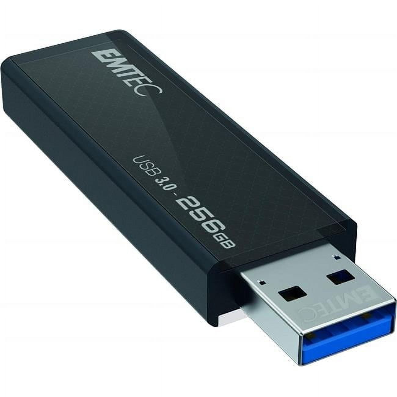 Emtec ECMMD256GS600 256 GB USB 3.0 Speeding Up to 400 MBs Flash Drive ...