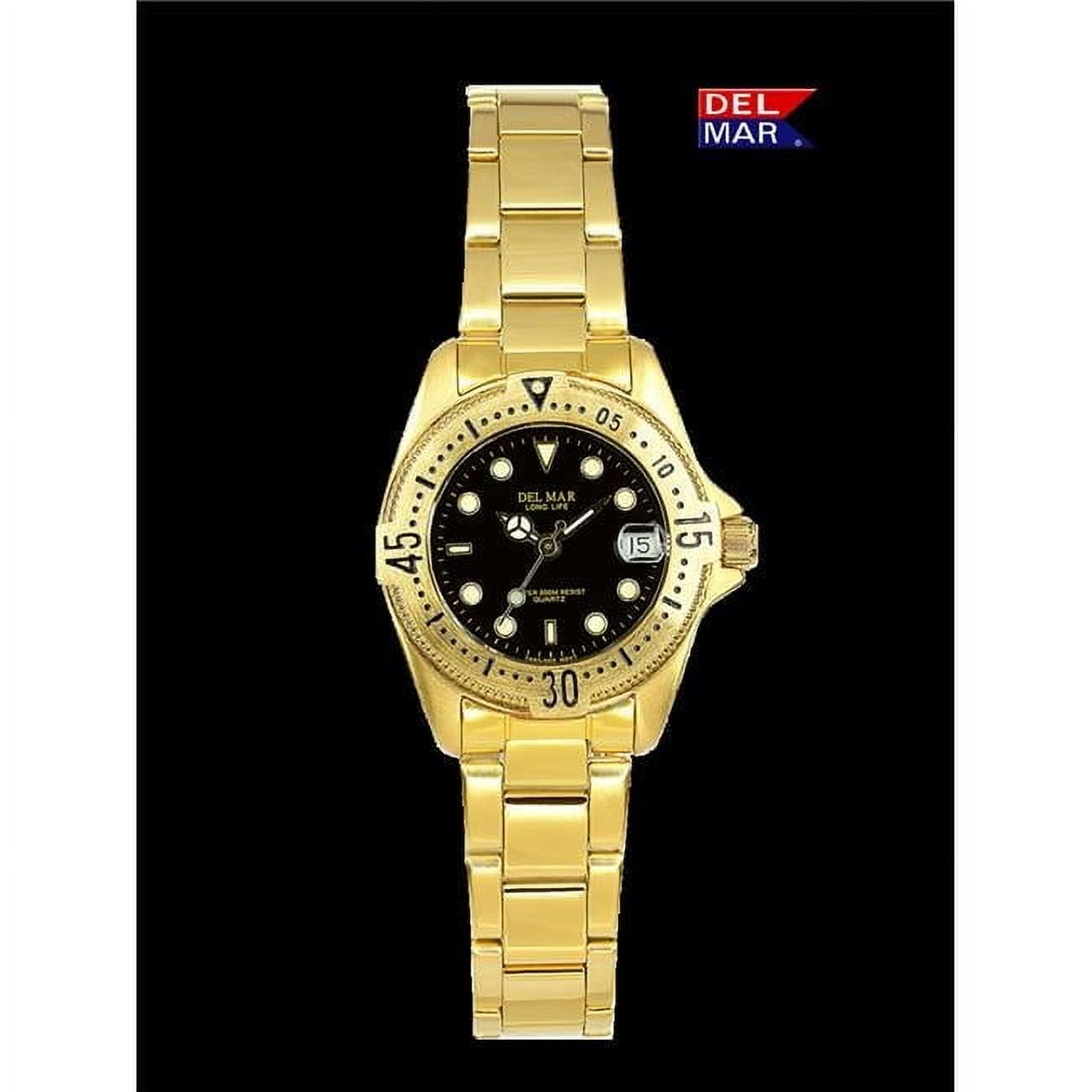 Emtech La Costa Co. 50274 Del Mar Women's Yellow Gold Color Case and ...