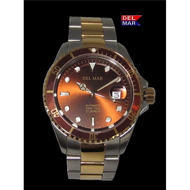 Emtech La Costa Co 50389 Del Mar Men's Premier Automatic Watch Bronze ...