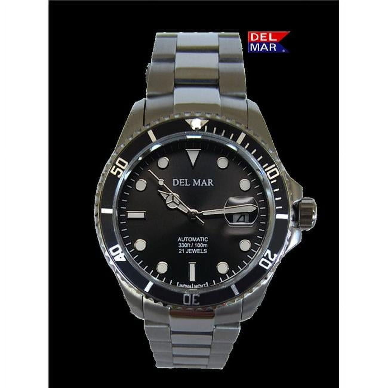 Emtech La Costa Co. 50390 Del Mar Men's Premier Automatic Watch Black ...