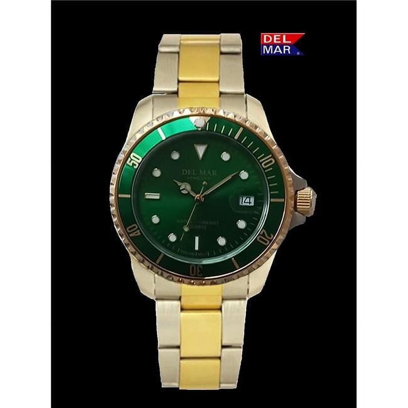 Emtech La Costa Co. 50399 Men's Long Life Coronado Classic Green Face ...