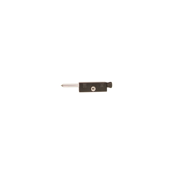 Emtek 2060 6-1/8" Length Keyed Brass Patio Door Bolt - Bronze - Walmart.com