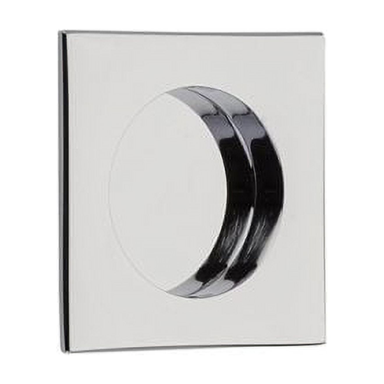 Emtek 2213 US26 Square Recessed Closet Door Flush Pull in Bright Chrome Finish - Walmart.com