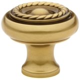 Emtek 86113US7 Rope 1-1/4" Mushroom Cabinet Knob - French Antique ...
