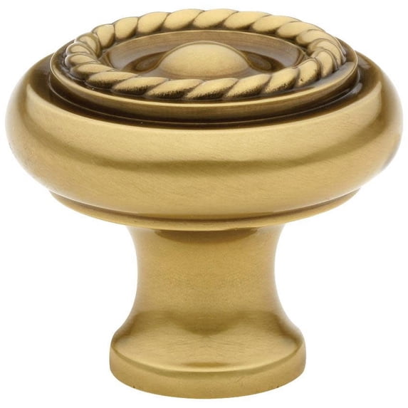 Emtek 86113US7 Rope 1-1/4" Mushroom Cabinet Knob - French Antique ...