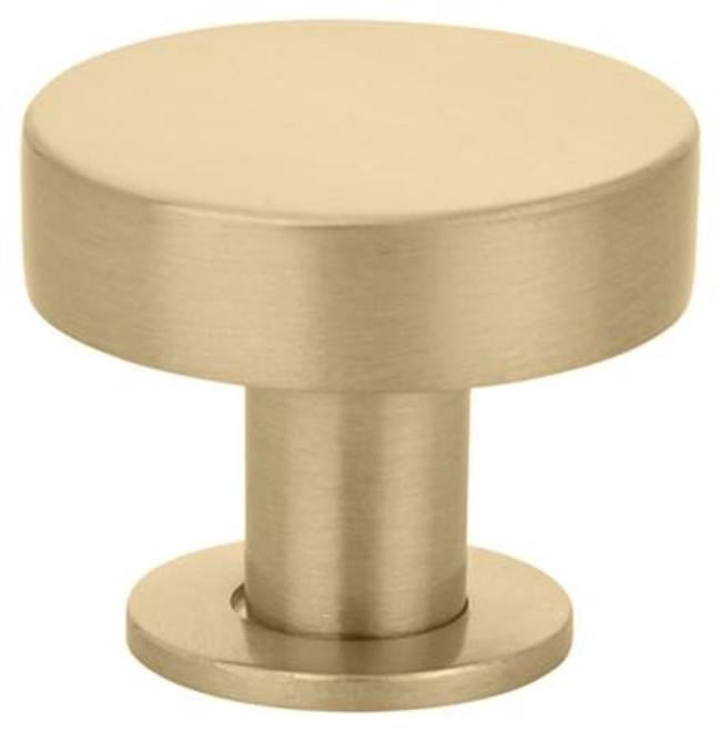 Emtek 86321US4 1 in. Cadet Cabinet Knob - Satin Brass - Walmart.com