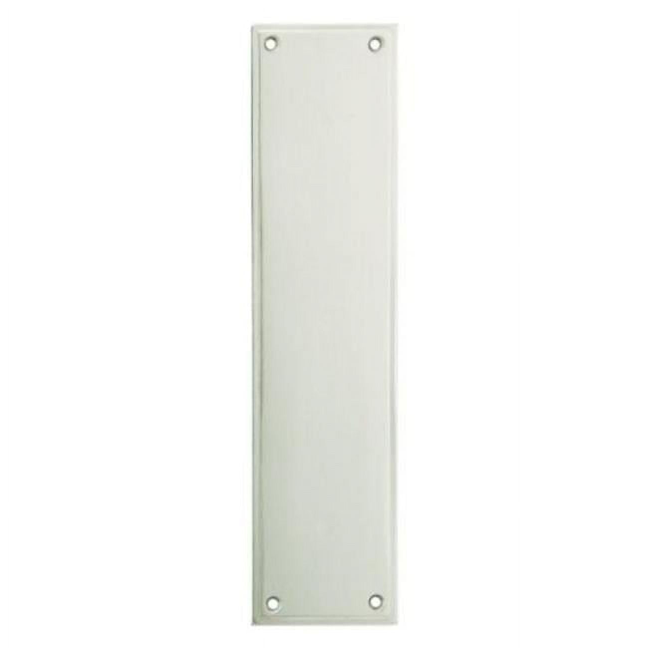 Emtek 86436US19 Modern Push Plate, Flat Black - Walmart.com