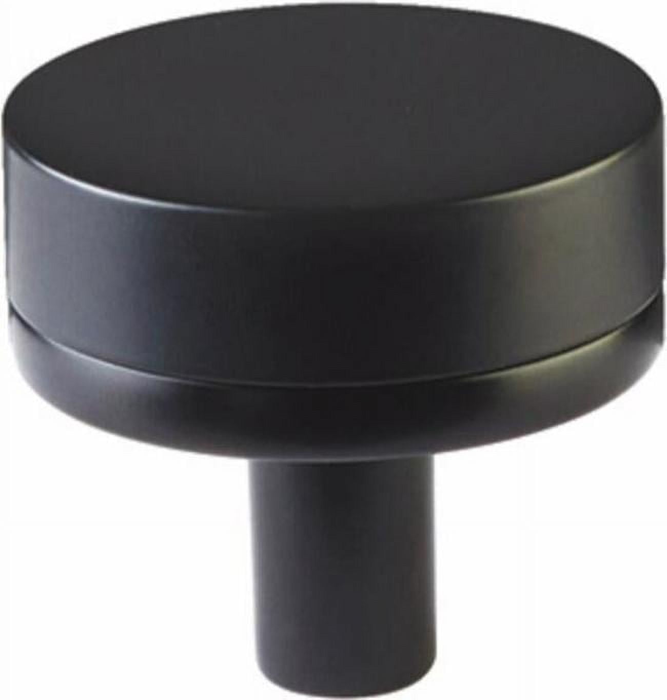 Emtek 86655.Cck.Smk Smooth 1-1/4" Mushroom Cabinet Knob - Flat Black ...