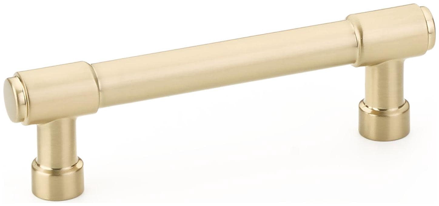 Emtek 86686US4 Jasper 3-1/2" Center To Center Bar Cabinet Pull From The ...